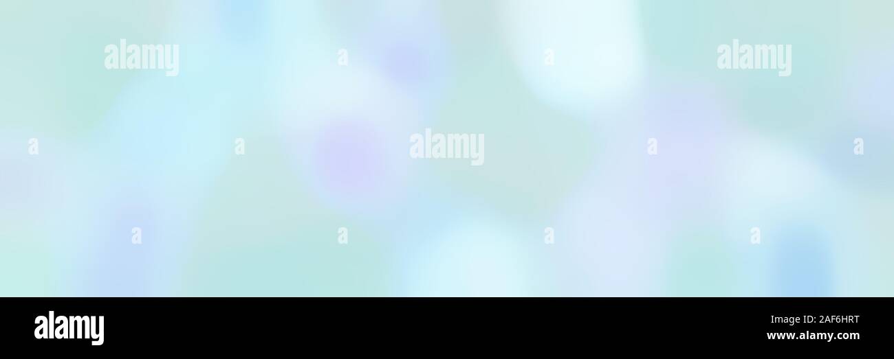 blurred horizontal background with powder blue, light cyan and lavender ...