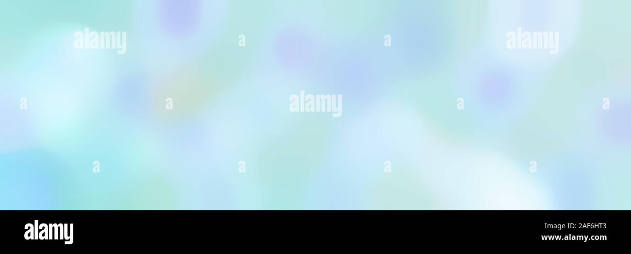 blurred horizontal background with powder blue, light blue and light ...