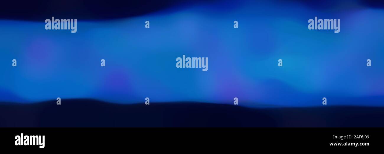 blurred horizontal background with strong blue, very dark blue and ...