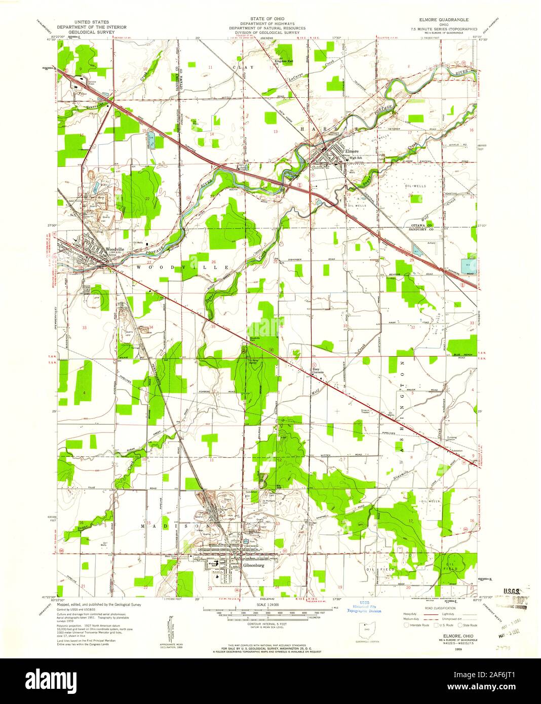 Elmore map hi-res stock photography and images - Alamy