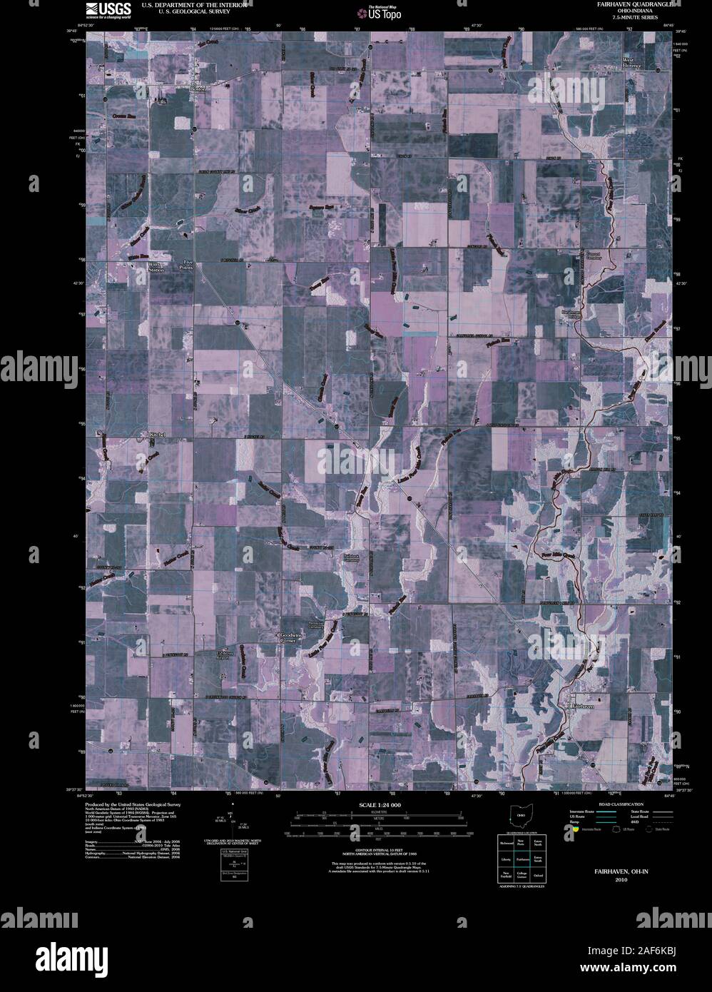 Map of fairhaven hi-res stock photography and images - Alamy