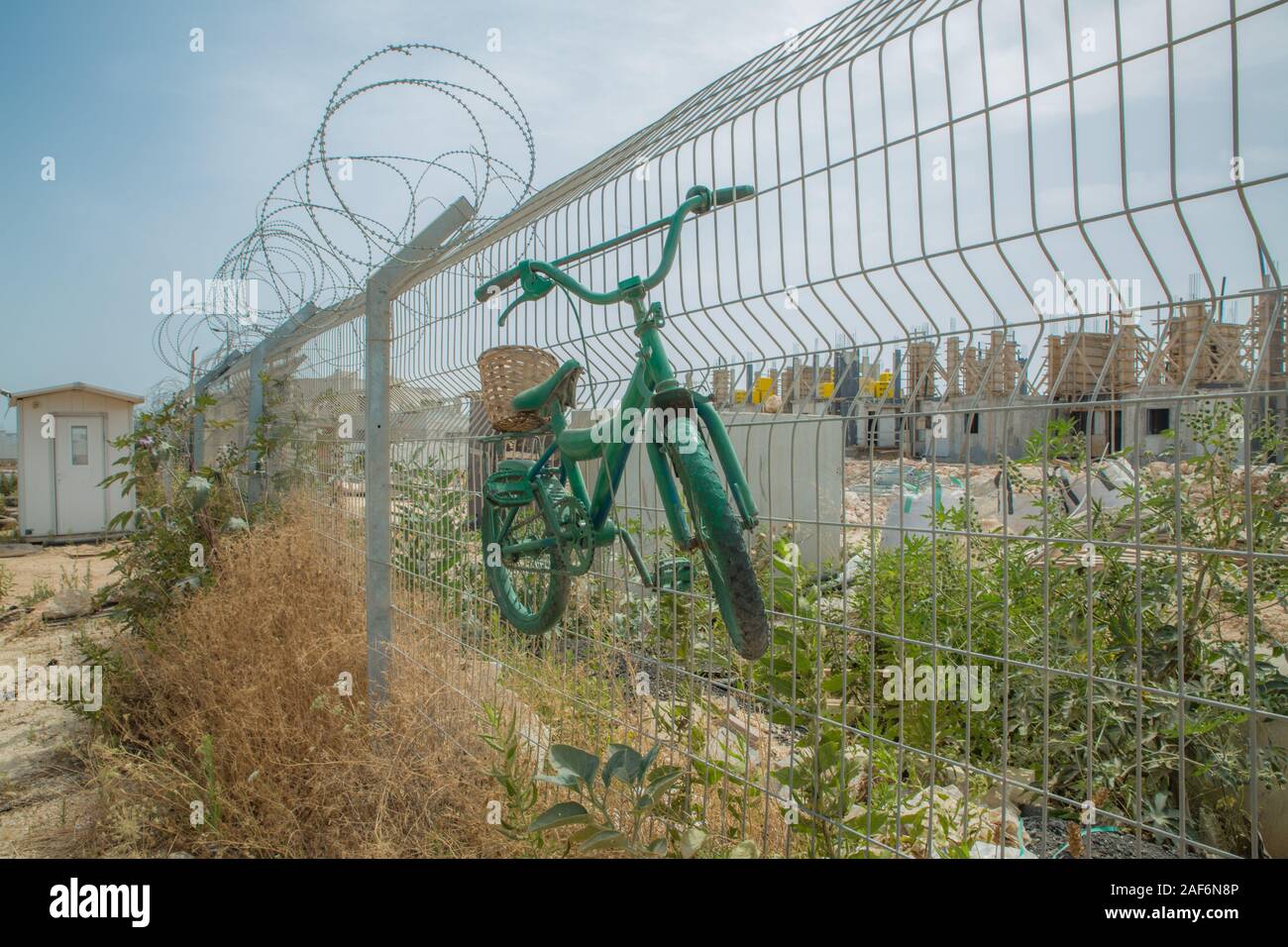 Leshem another Israeli settlement in the West Bank, Israel / Palestine ...