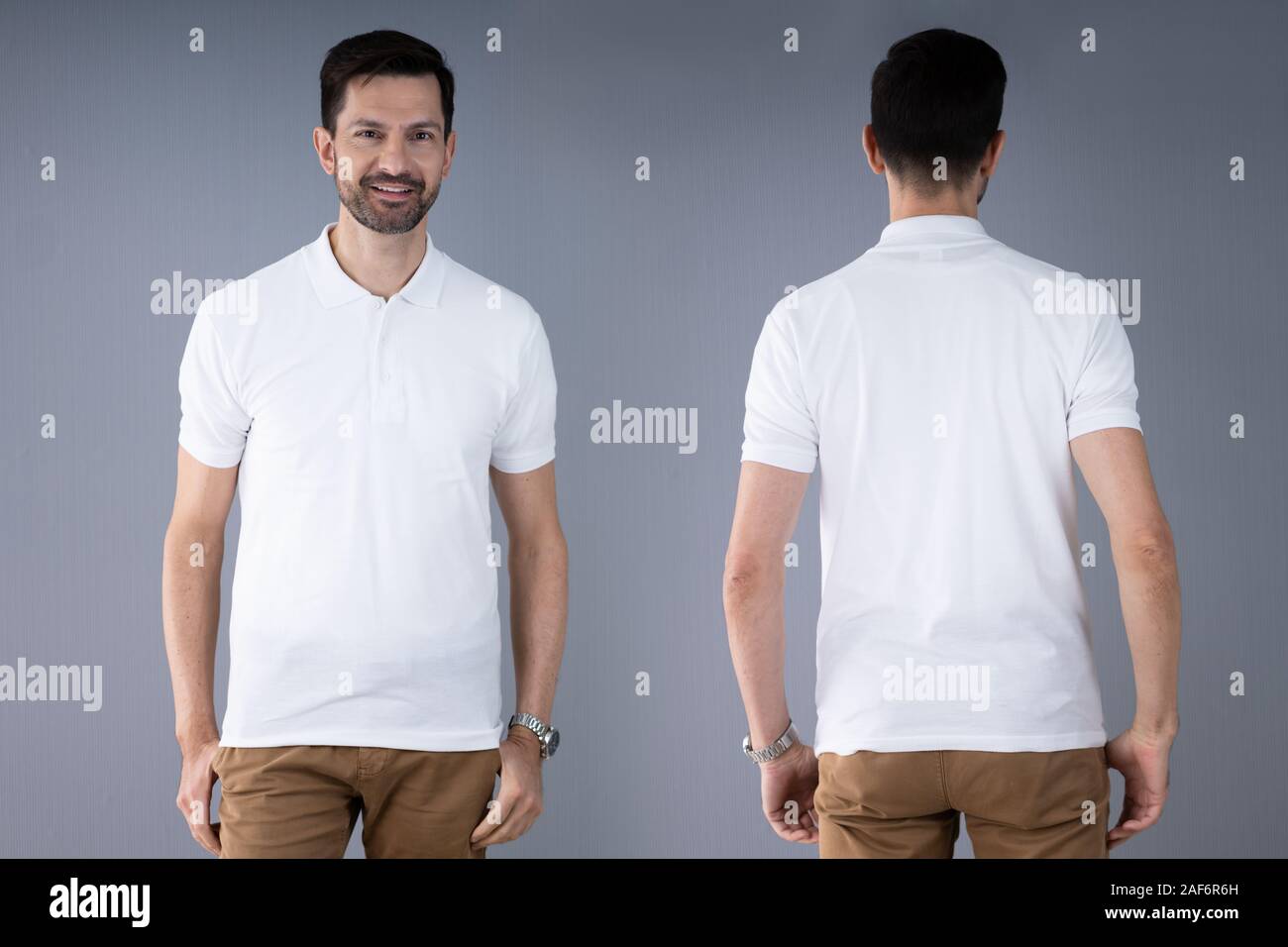 Plain background man hi-res stock photography and images - Alamy