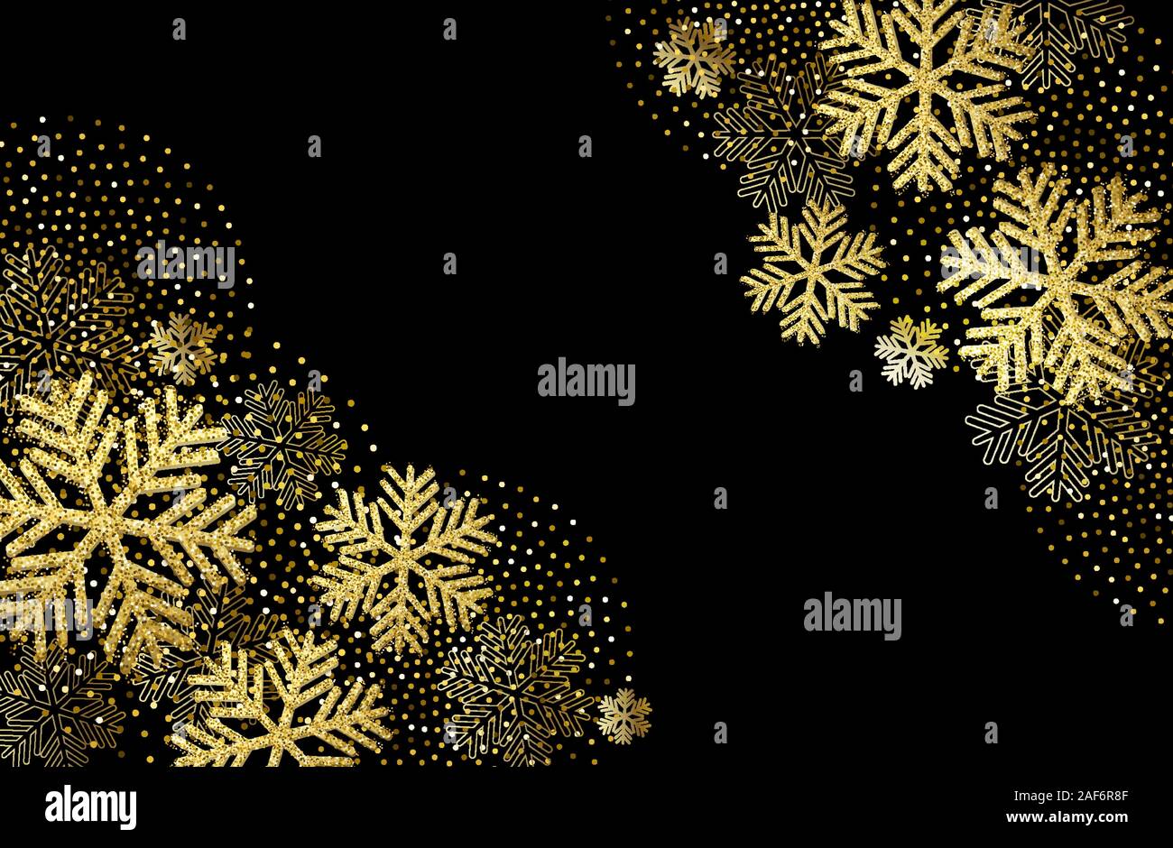 Shiny gold glitter christmas ornament Stock Vector Images - Alamy