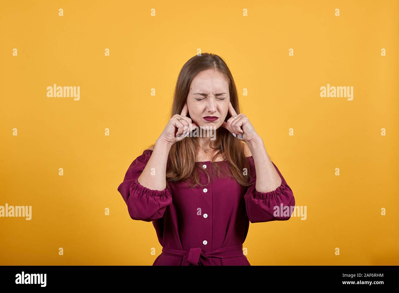 Lady frustrated hi-res stock photography and images - Alamy