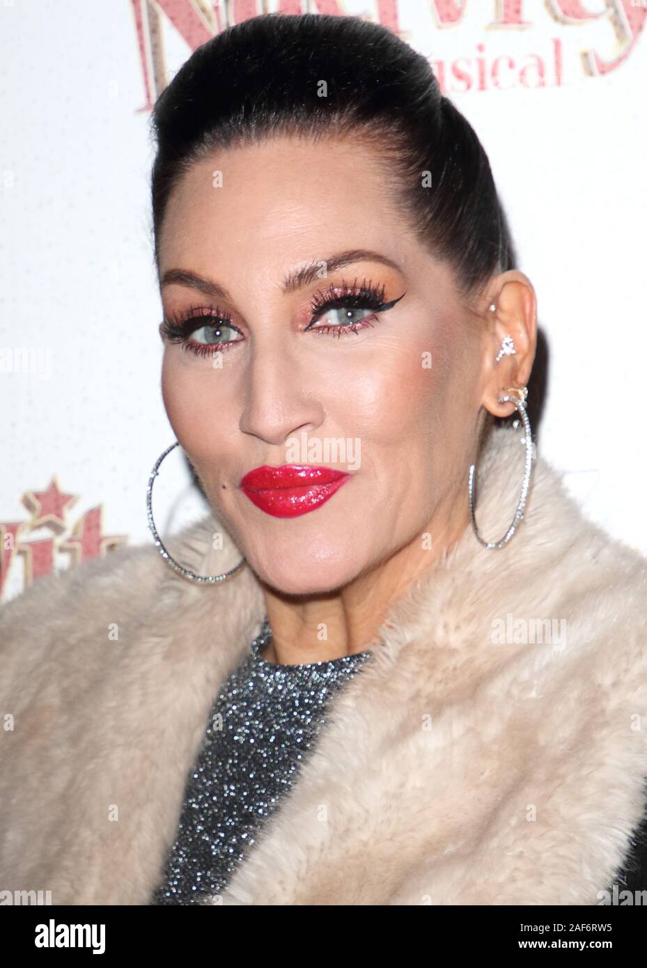 Michelle Visage attends the press night performance of "Nativity! The ...