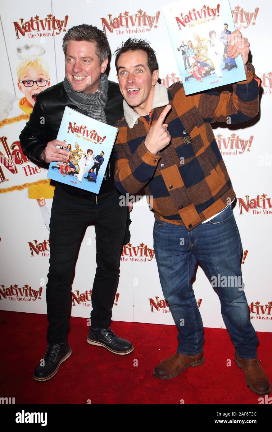Dick and Dom attend the press night performance of "Nativity! The ...