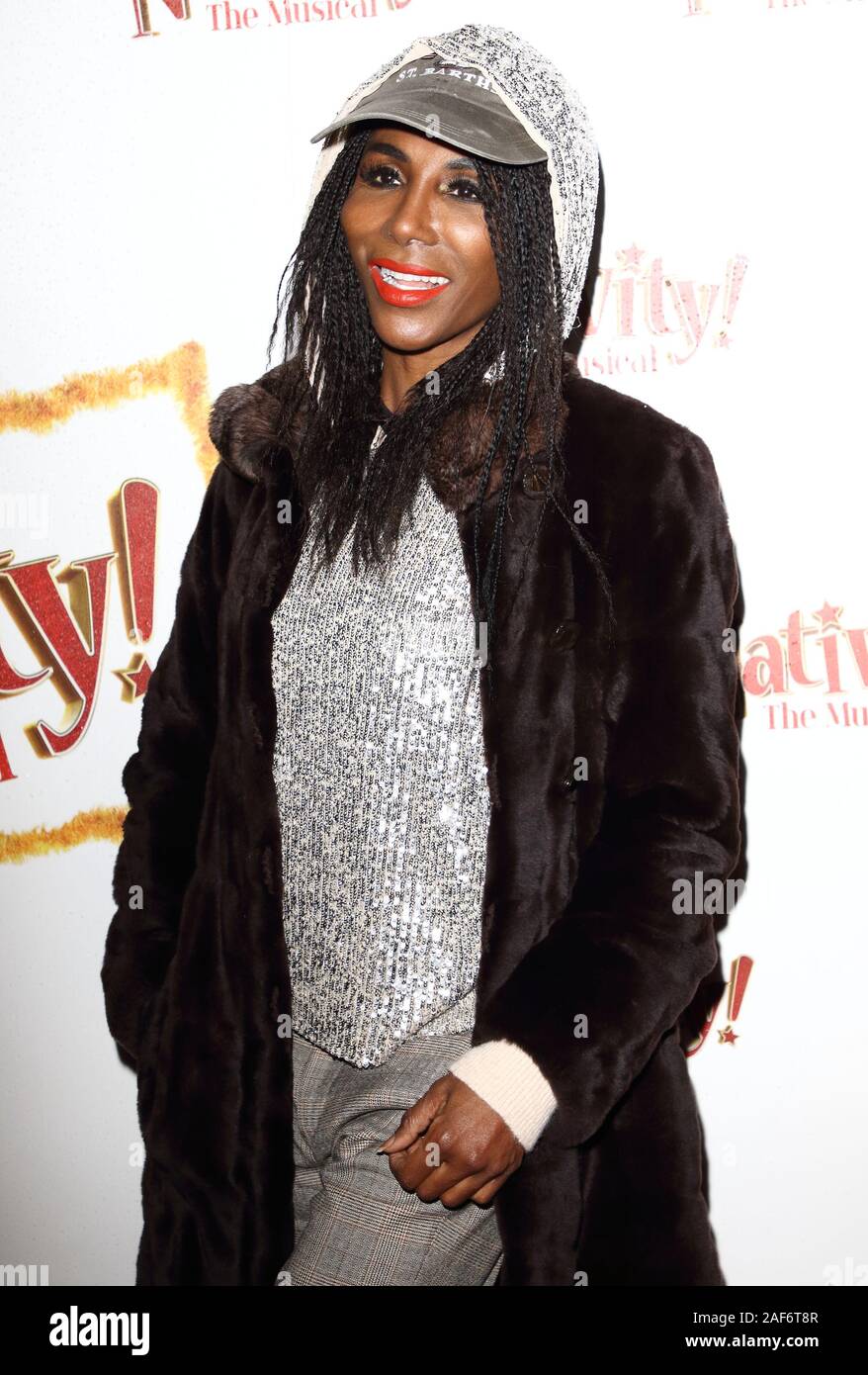 Sinitta attends the press night performance of "Nativity! The Musical ...