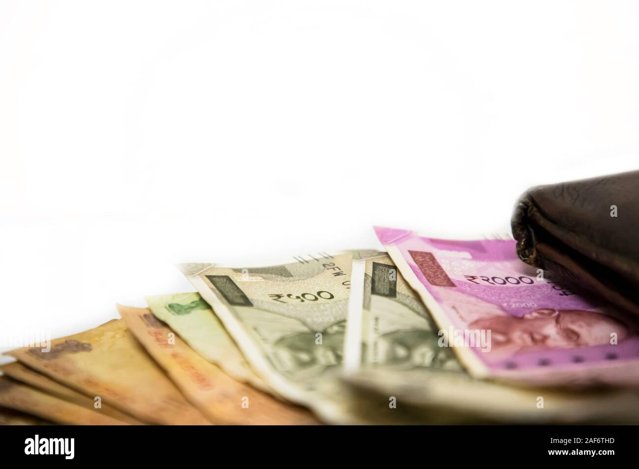 Money Concept- Abundance Money Variety of Indian Rupees Notes and ...