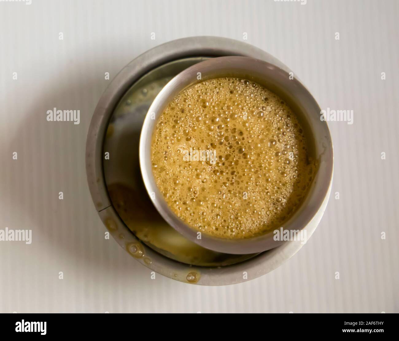 Tamilnadu filter coffee hi-res stock photography and images - Alamy
