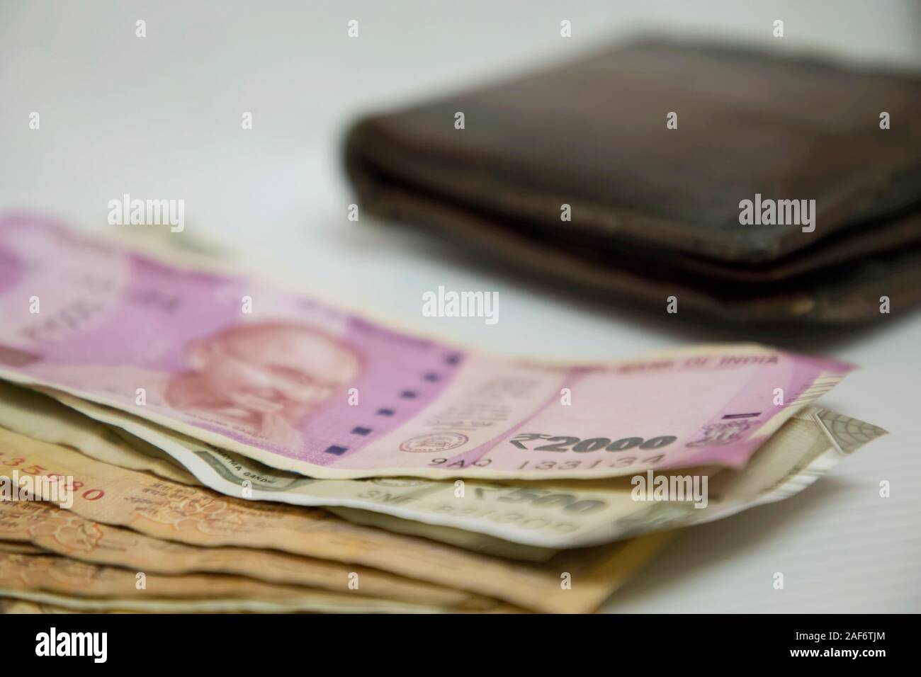Money Concept- Abundance Money Variety of Indian Rupees Notes Stock ...