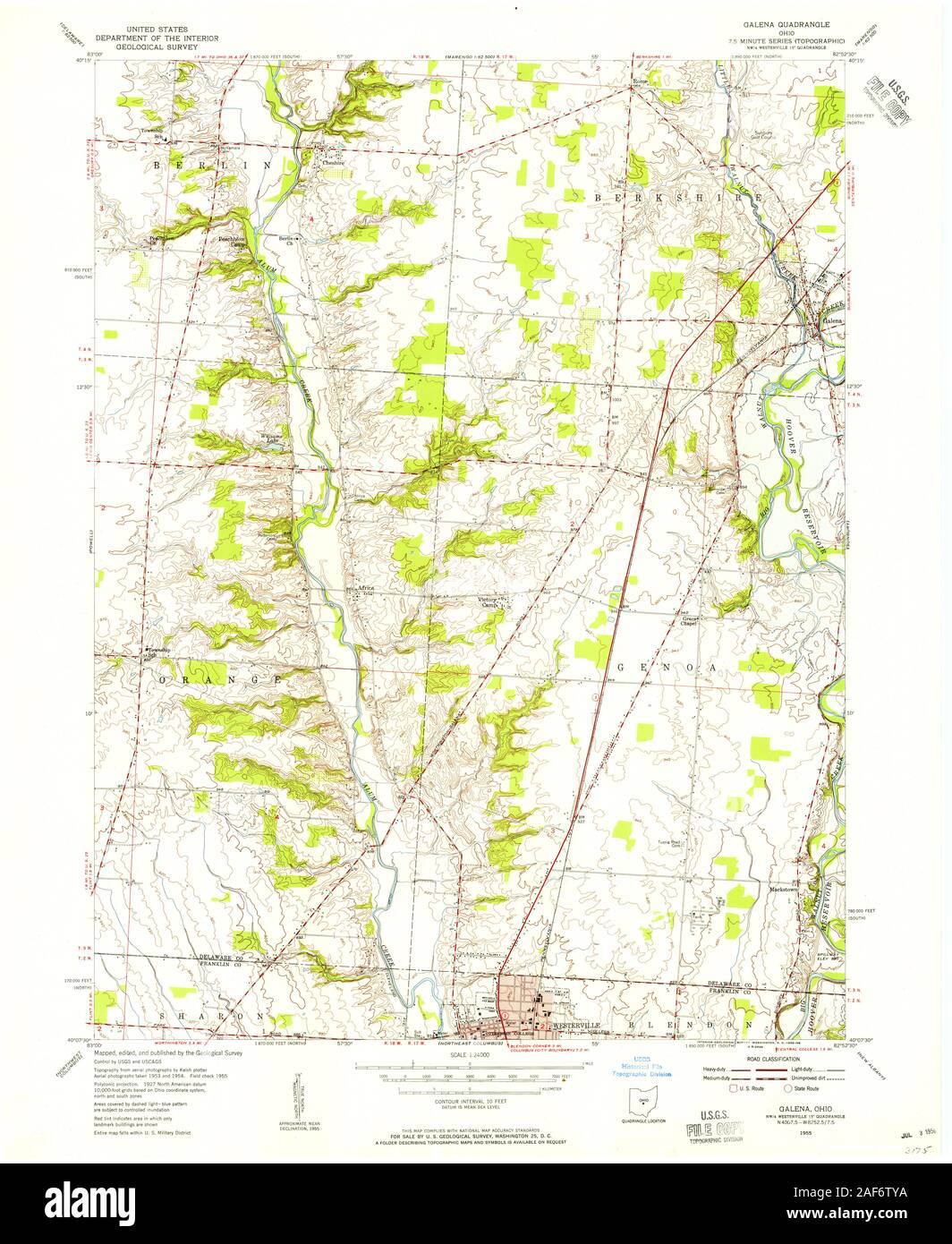 Map of galena Cut Out Stock Images & Pictures - Alamy