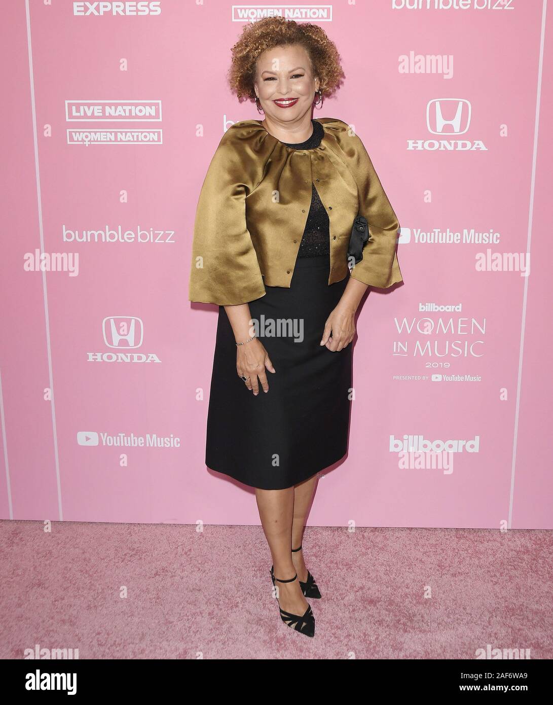 Los Angeles, USA. 12th Dec, 2019. Debra Lee arrives at the 2019 ...