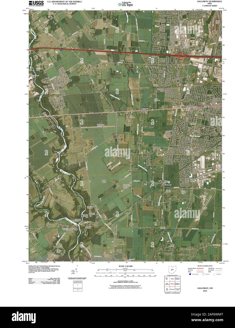 Galloway map hi-res stock photography and images - Alamy