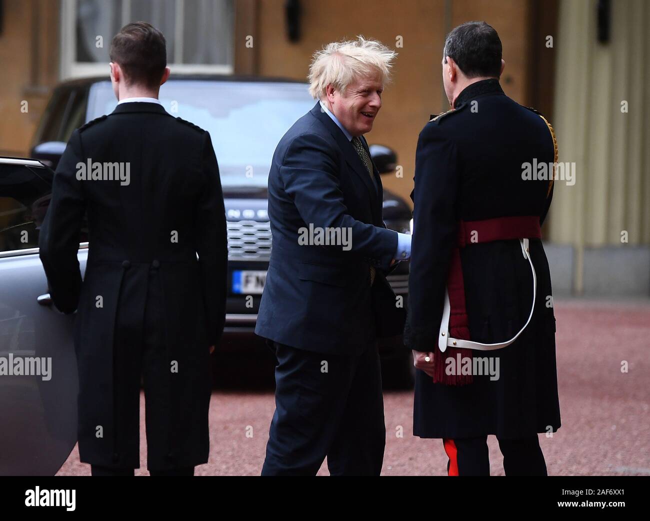 RETRANSMITTED REMOVING NAME OF EQUERRY WHO IS NOT IN THIS IMAGE Prime ...