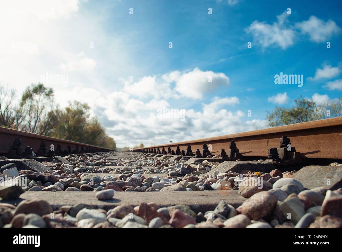Old railroad sleeper closeup hi-res stock photography and images - Alamy