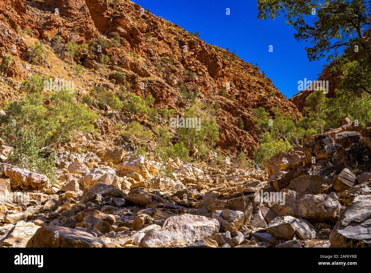 Redbank Gorge is a gap in the West MacDonnell Ranges in the Northern ...