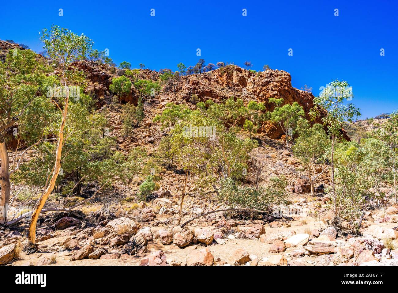 Redbank Gorge is a gap in the West MacDonnell Ranges in the Northern ...