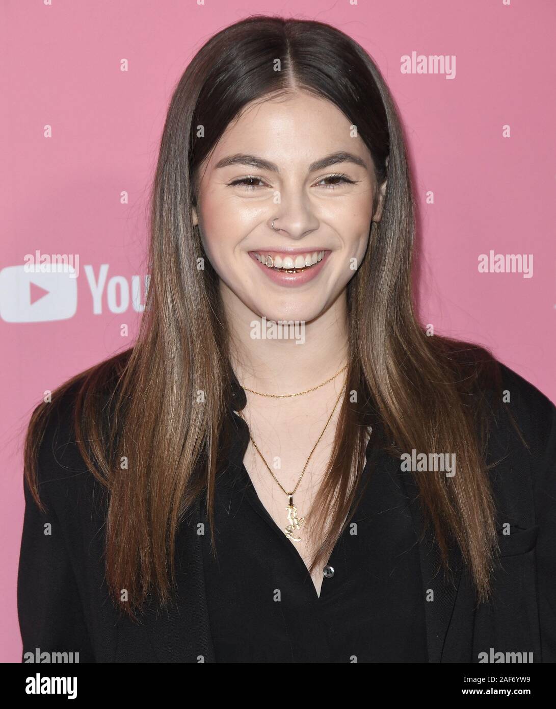 Los Angeles, USA. 12th Dec, 2019. Destiny Rogers arrives at the 2019 ...