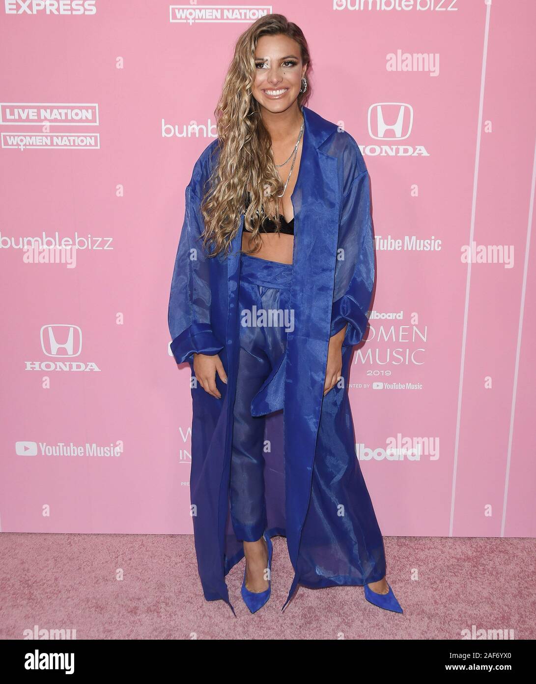 Los Angeles, USA. 12th Dec, 2019. Lele Pons arrives at the 2019 ...