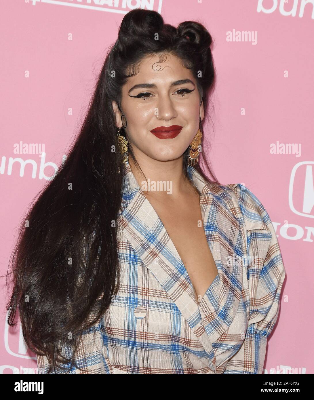 Los Angeles, USA. 12th Dec, 2019. La Doña arrives at the 2019 Billboard ...