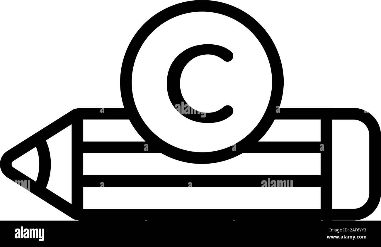 Journalism icon vector. Isolated contour symbol illustration Stock ...