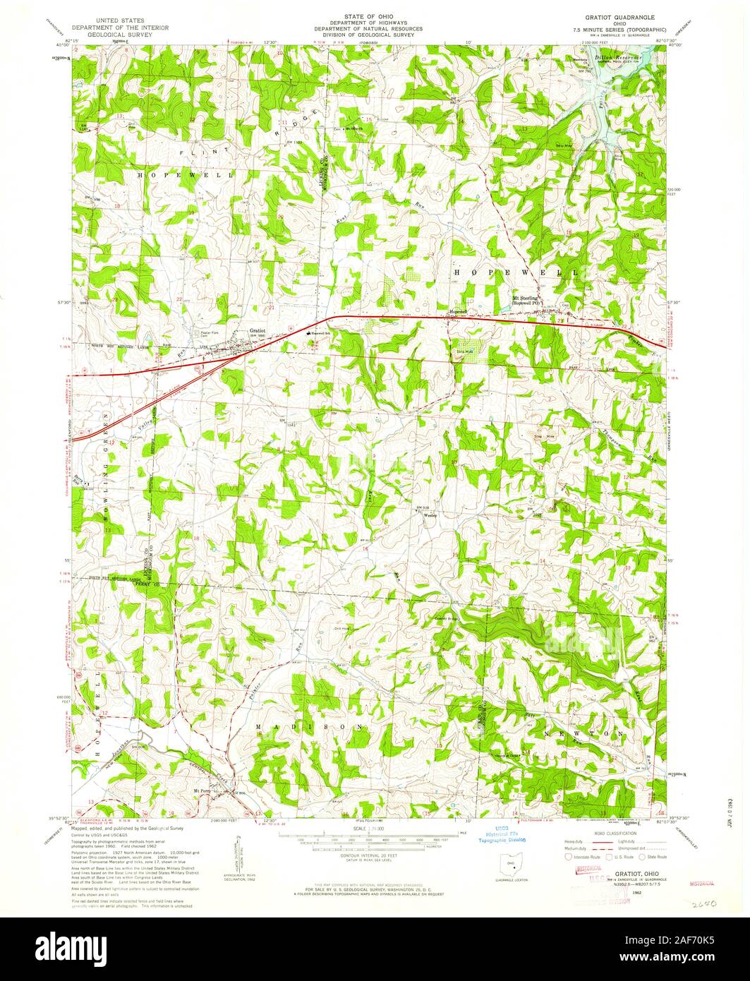 Map of gratiot hi-res stock photography and images - Alamy