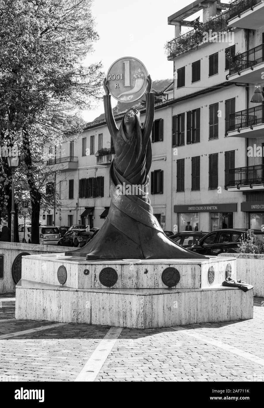Old walled center Black and White Stock Photos & Images - Alamy