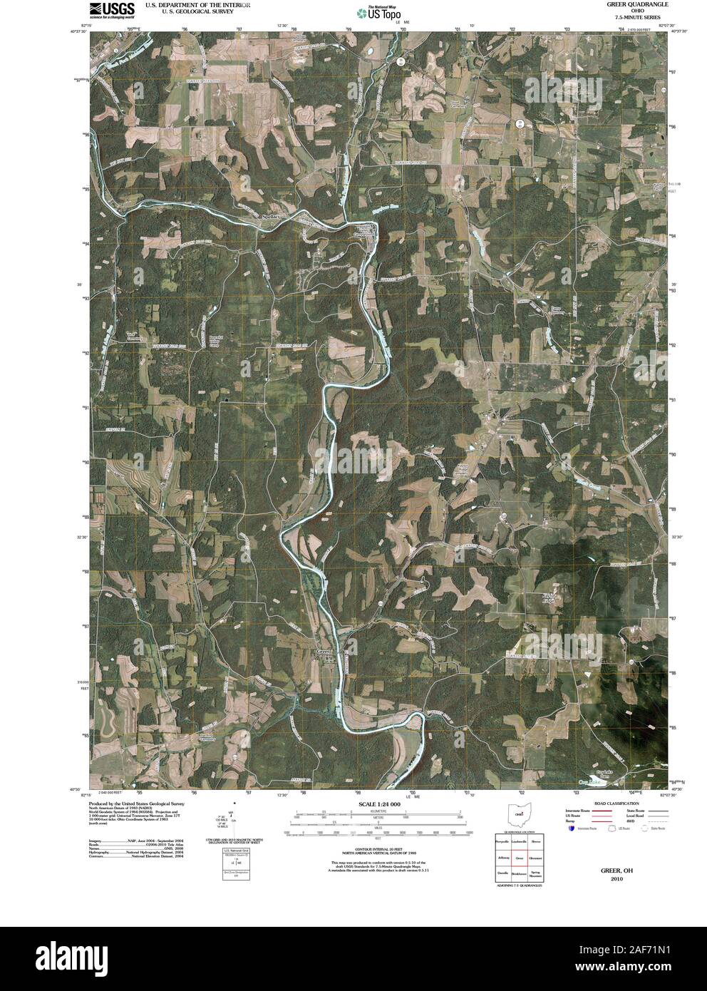 Greer map Cut Out Stock Images & Pictures - Alamy
