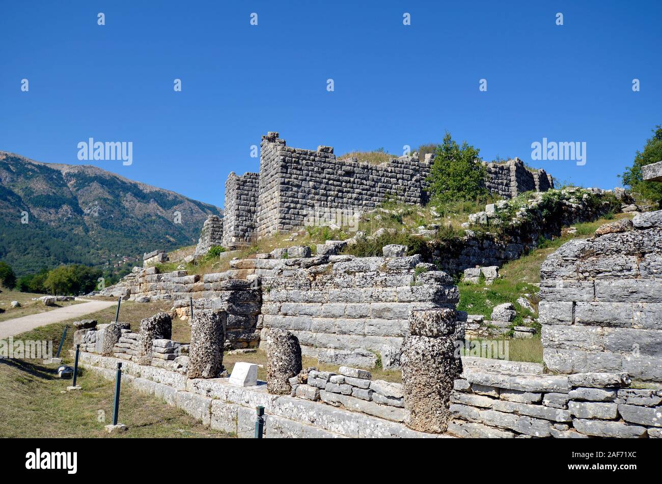 Greece, archaeological site of Dodona, an important ancient Greek ...