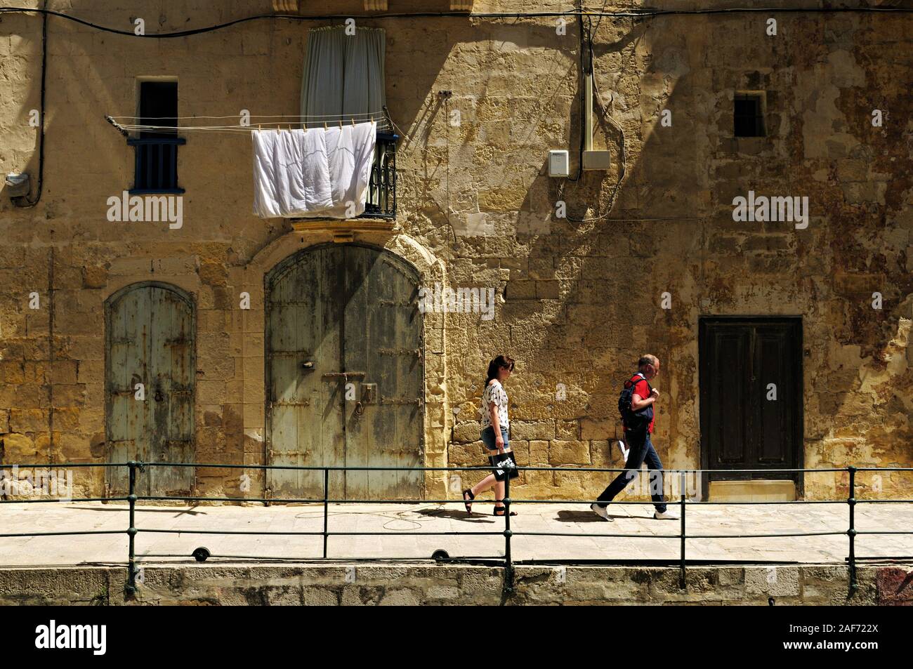 Malta valletta walk in hi-res stock photography and images - Alamy