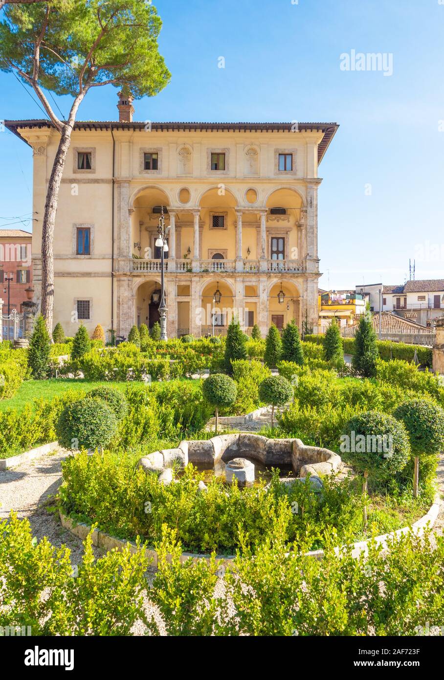Rieti (Italy) - The historic center of the Sabina's provincial capital ...