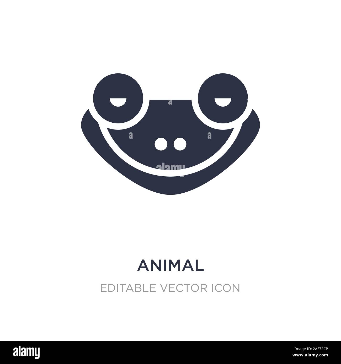 animal icon on white background. Simple element illustration from ...