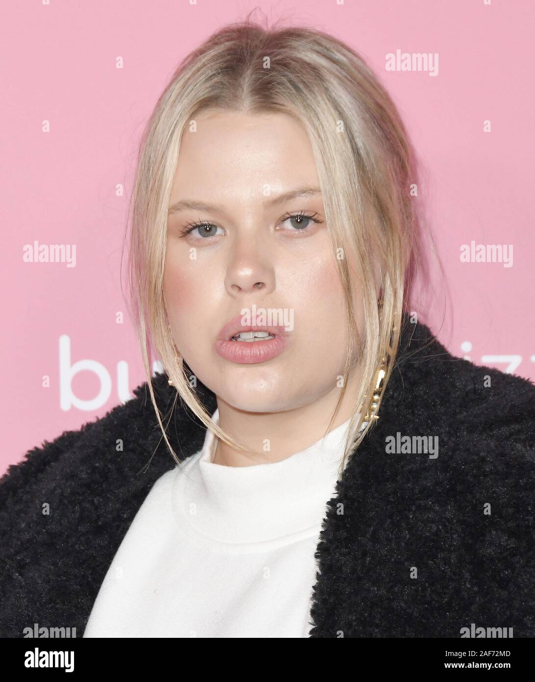 Los Angeles, USA. 12th Dec, 2019. SAYGRACE arrives at the 2019 ...