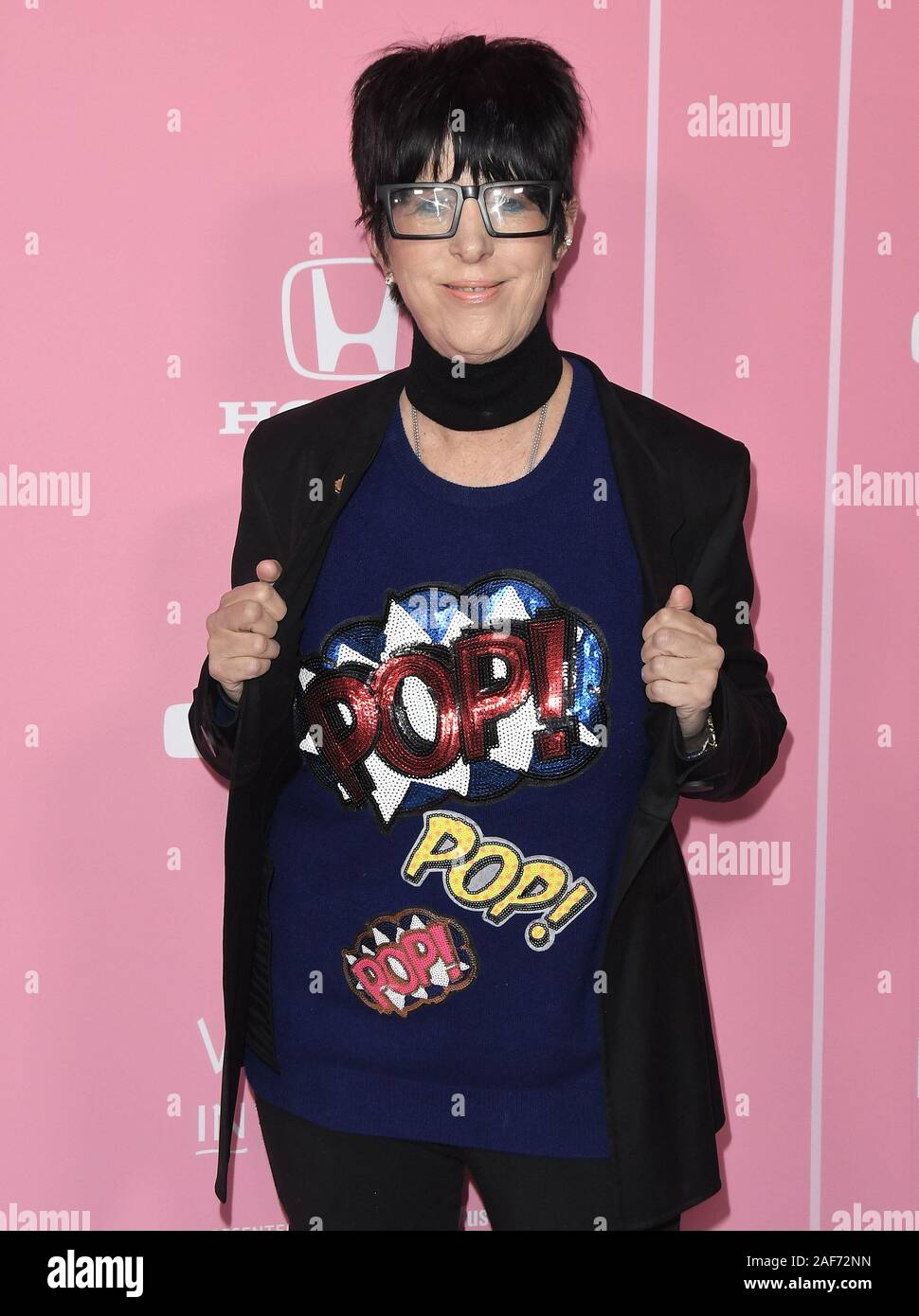 Los Angeles, USA. 12th Dec, 2019. Diane Warren arrives at the 2019 ...