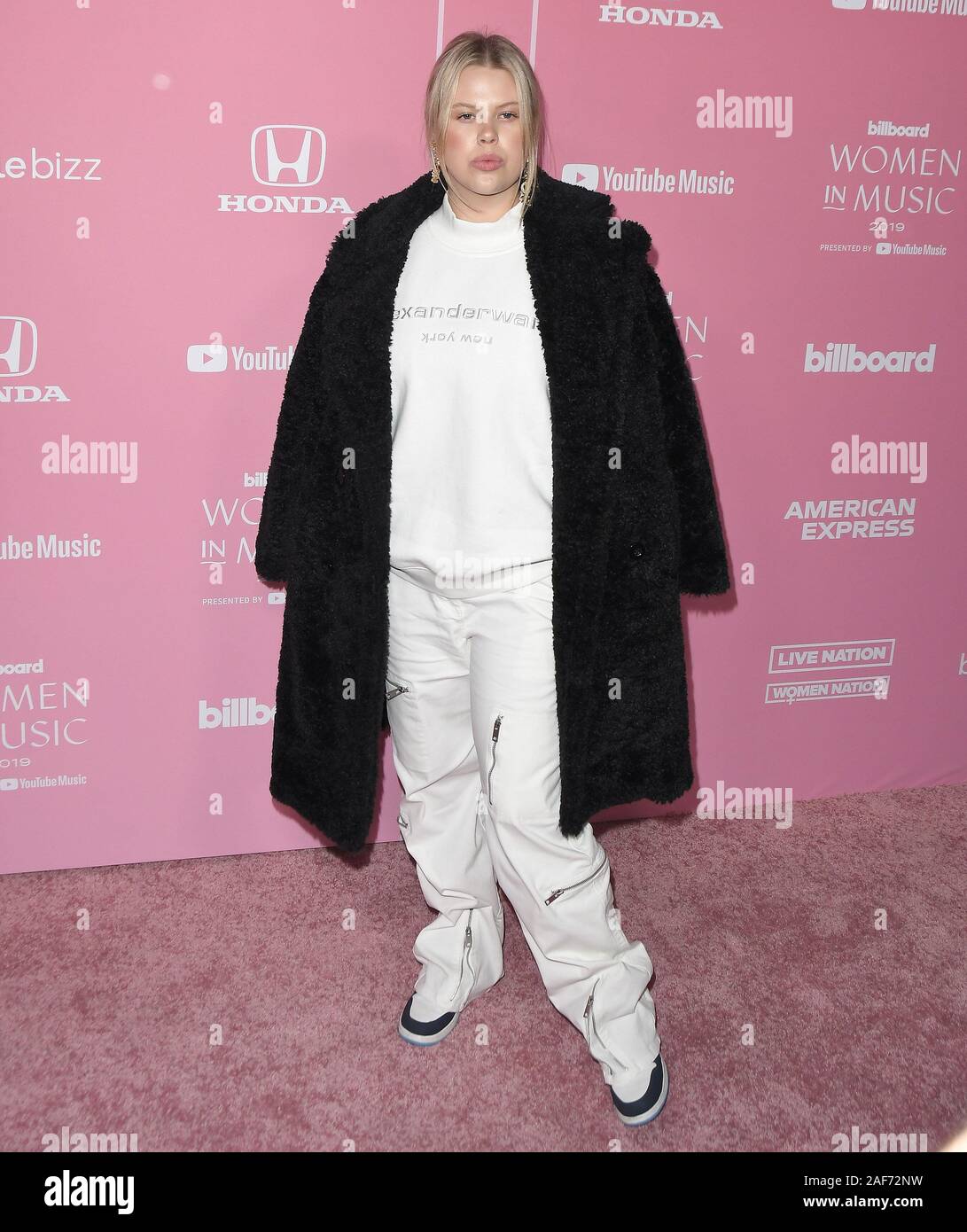 Los Angeles, USA. 12th Dec, 2019. SAYGRACE arrives at the 2019 ...