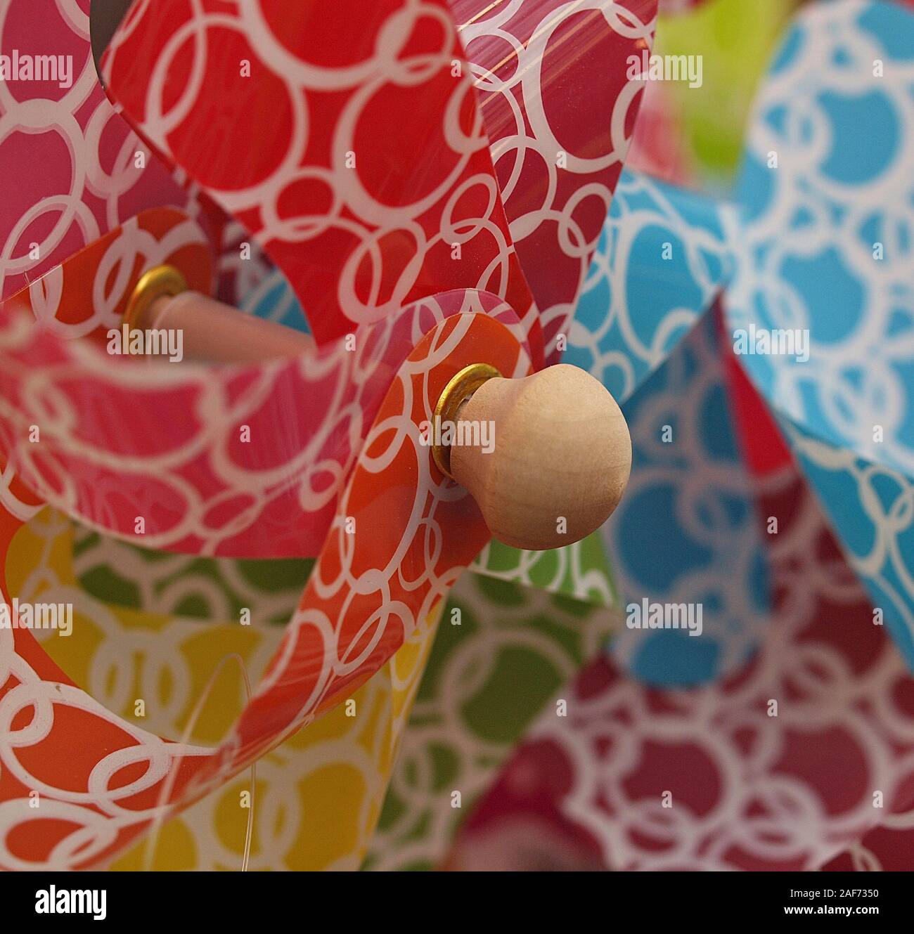 Colorful toy mills for children Stock Photo - Alamy