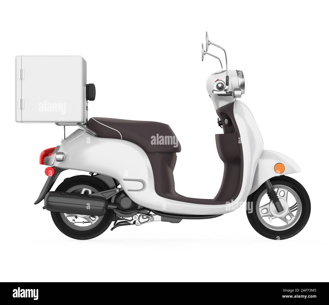 White motor bike box hi-res stock photography and images - Alamy