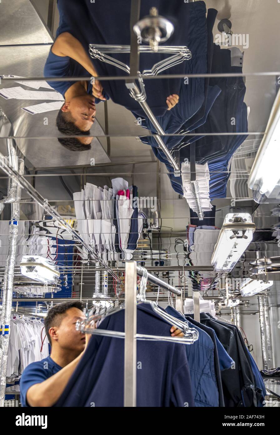 Laundry room on cruise ship hi-res stock photography and images - Alamy