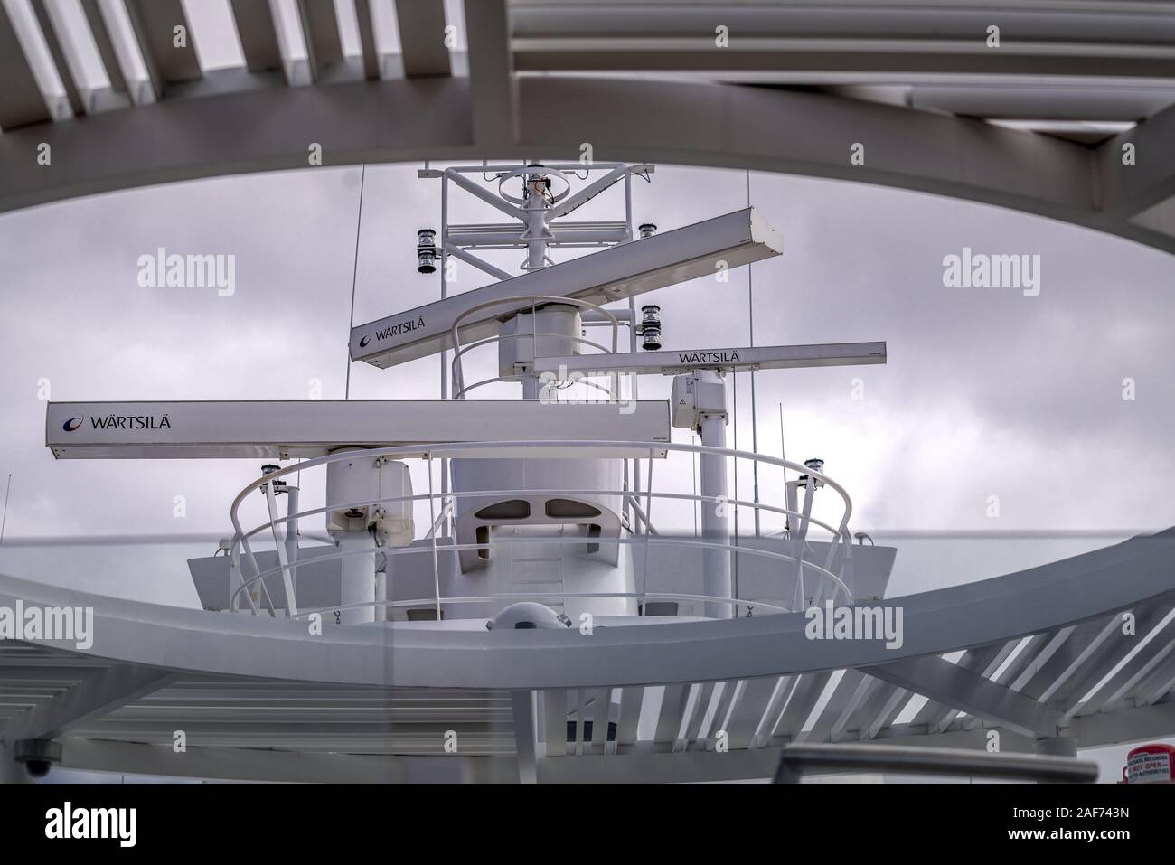 High-quality technical equipment - as here on the cruise ship Mein ...