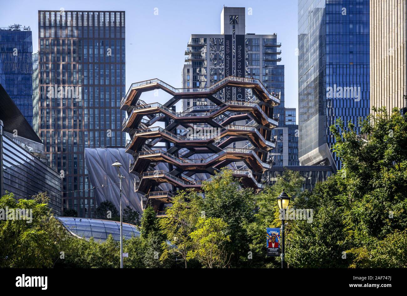 "The Vessel" is the name of the unusual structure in New York's new ...