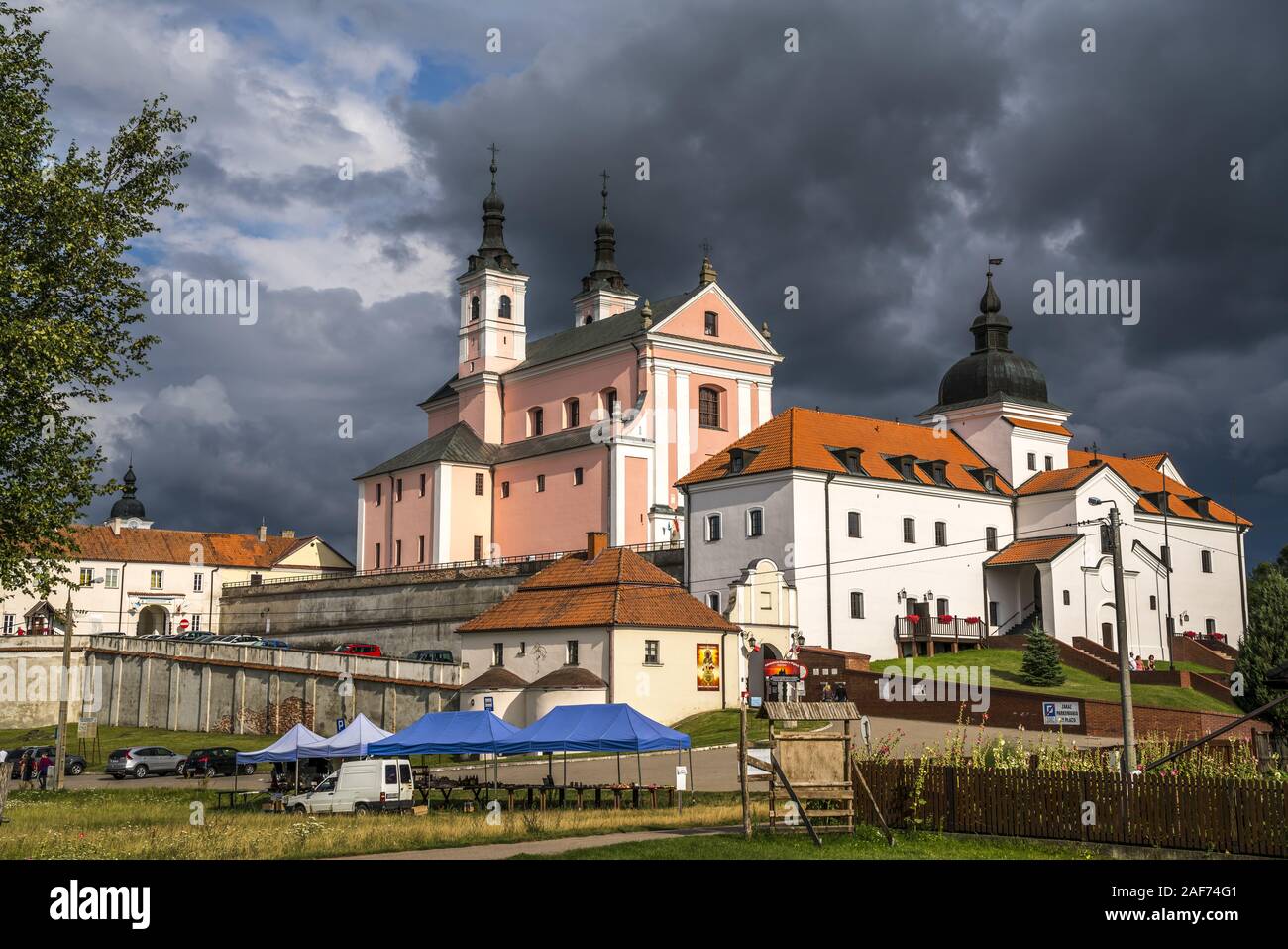 das ehemalige Kamaldulenserkloster zu Wigry, Wigry-Nationalpark, Polen ...