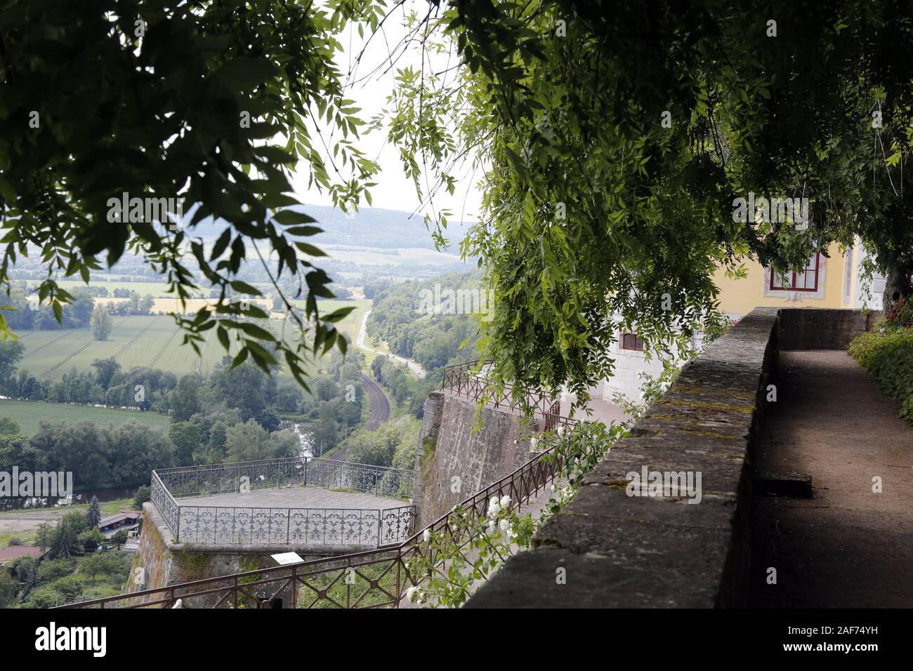 The Rococo Castle is the middle and the youngest of the three Dornburg ...