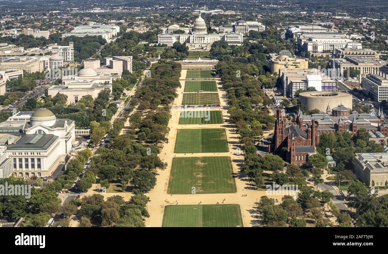 Us capitol washington birds eye hi-res stock photography and images - Alamy