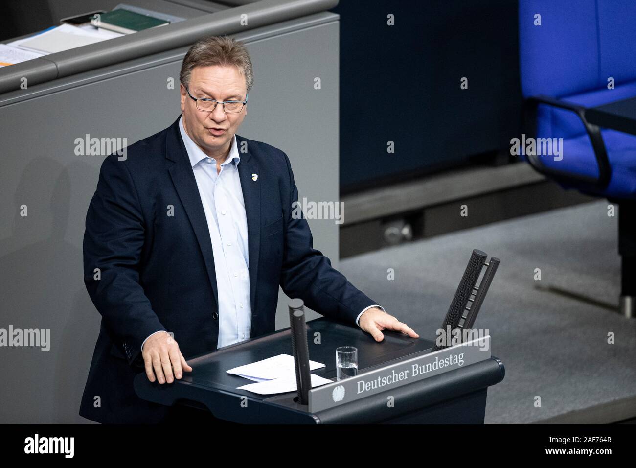Berlin, Germany. 13th Dec, 2019. Ralph Lenkert (Linke), Member of the ...