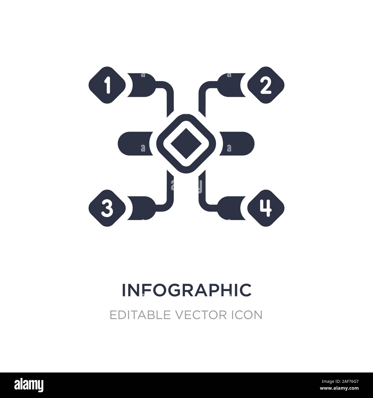 infographic elements icon on white background. Simple element ...