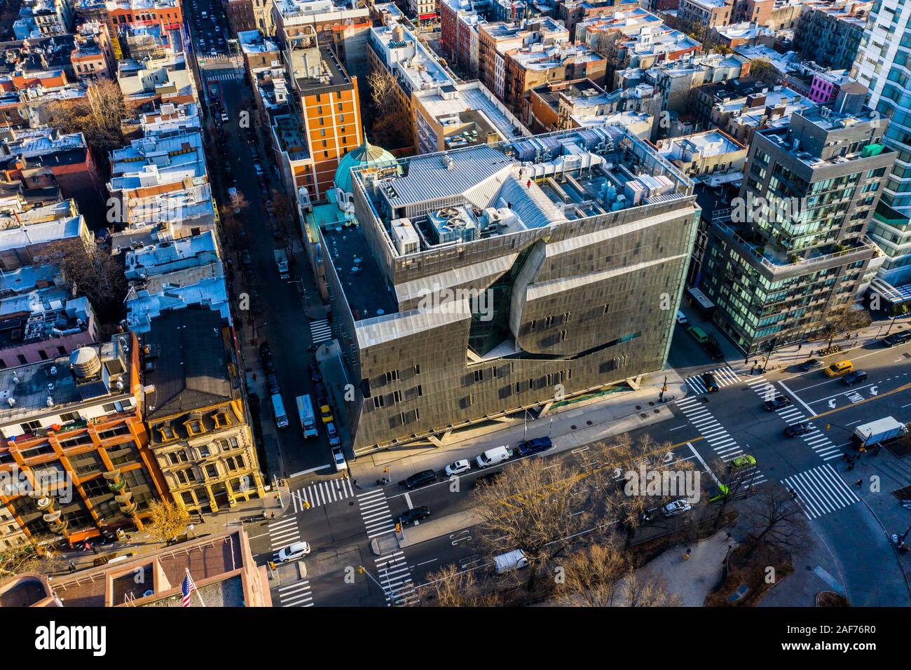 Aerial cooper union square new hi-res stock photography and images - Alamy