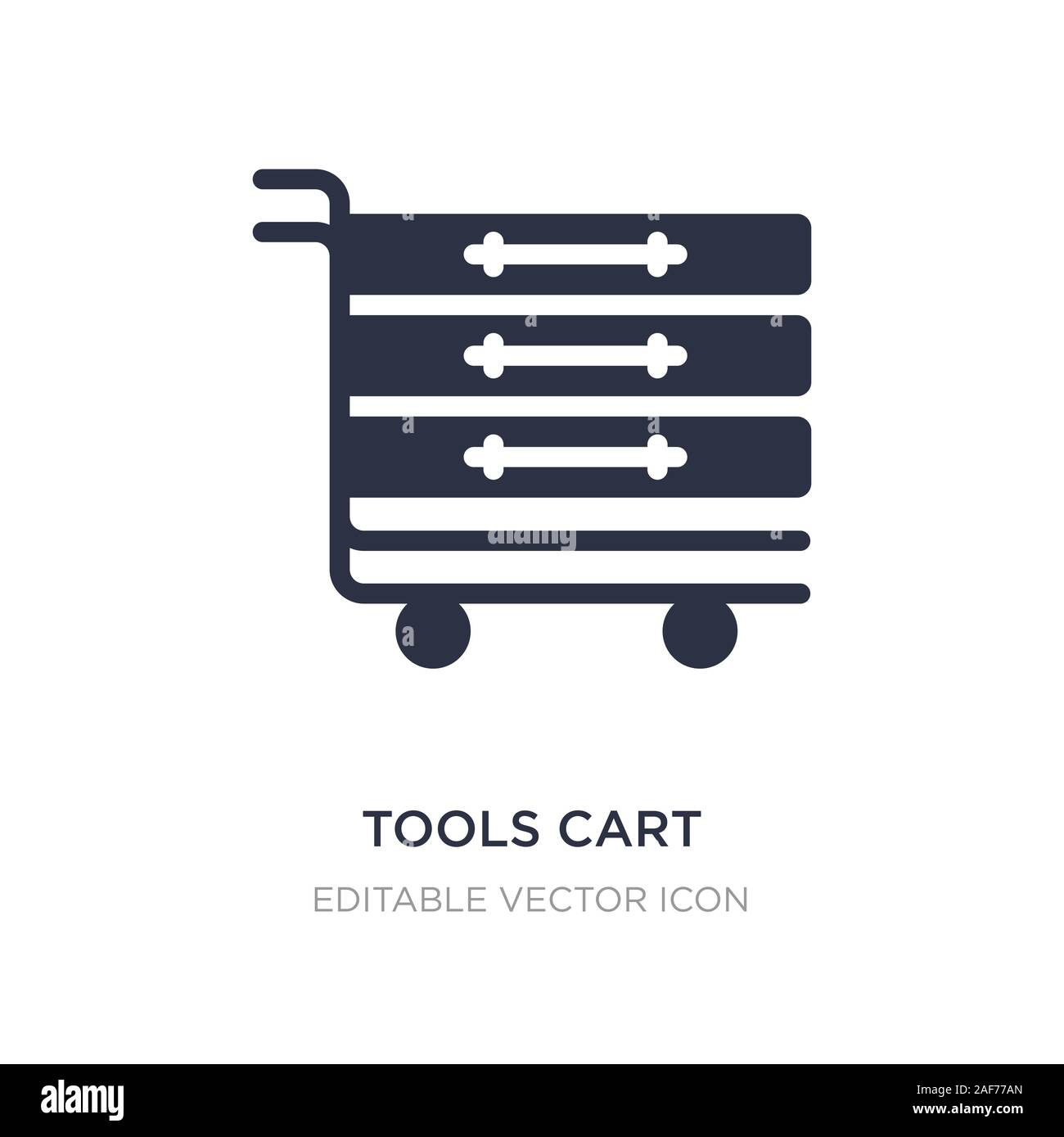 Tools cart Stock Vector Images - Alamy