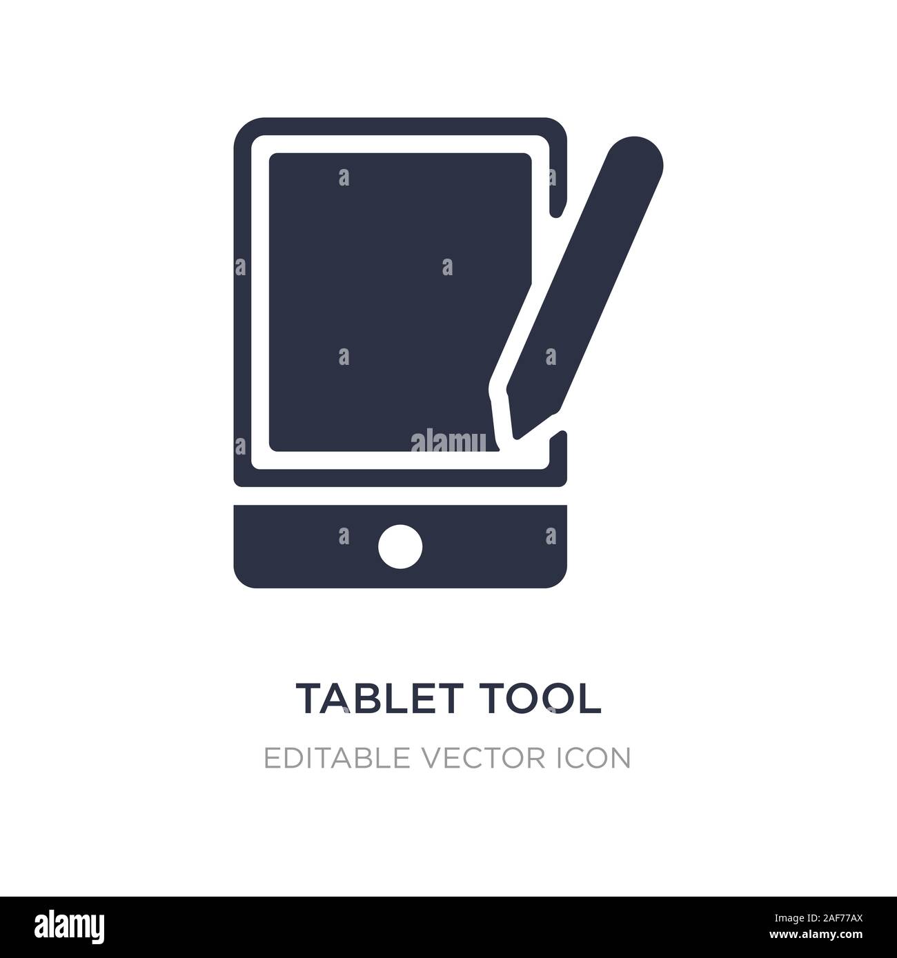 tablet tool icon on white background. Simple element illustration from ...