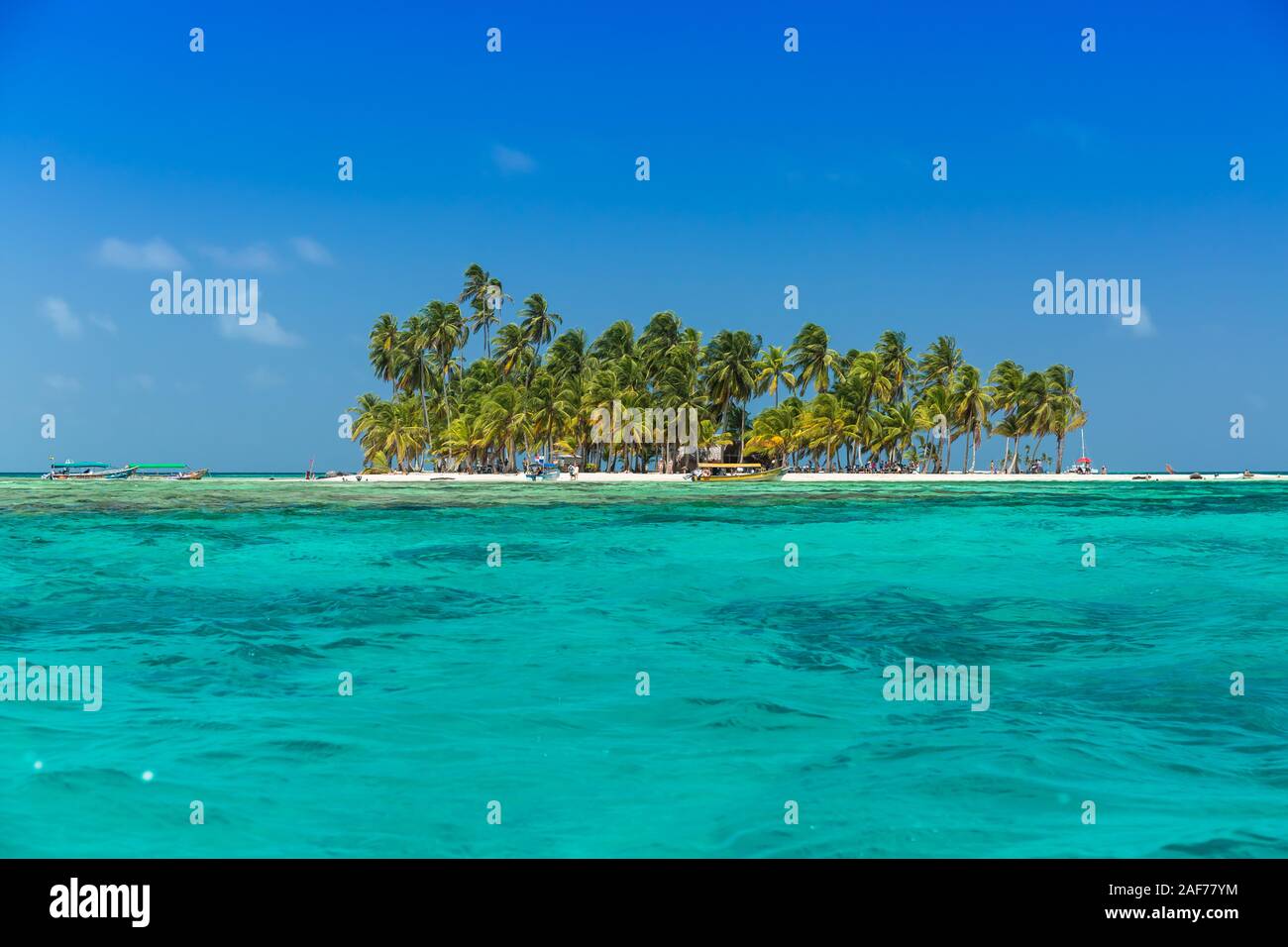 Beaches of San Blas Islands Panama Stock Photo - Alamy